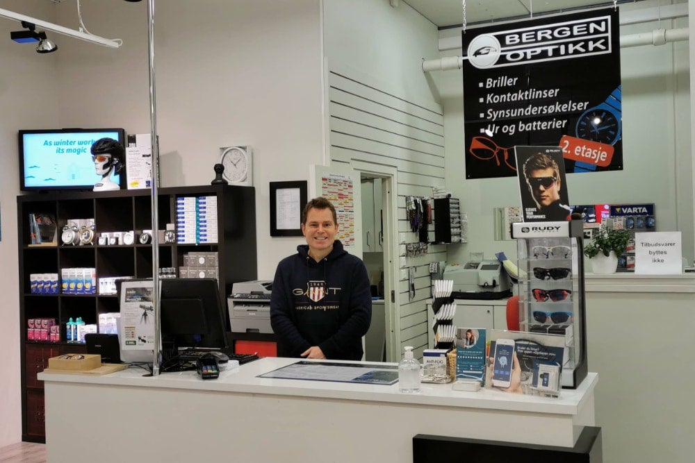 Bergen Optikk Sletten Senter | c)optikk